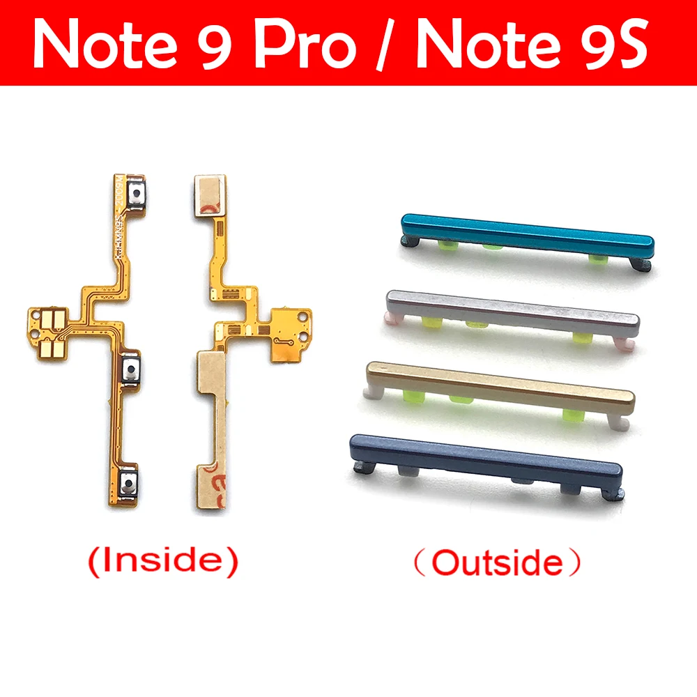 New-Power-Volume-Side-Key-Button-Flex-Cable-Ribbon-For-Xiaomi-Redmi ...