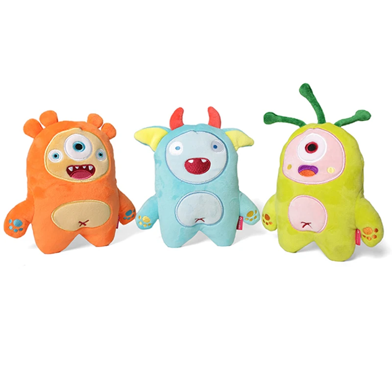 Q MONSTER Dog Toy Plush Squeaky Chew Toy Interactive Toy for Dog|Dog ...