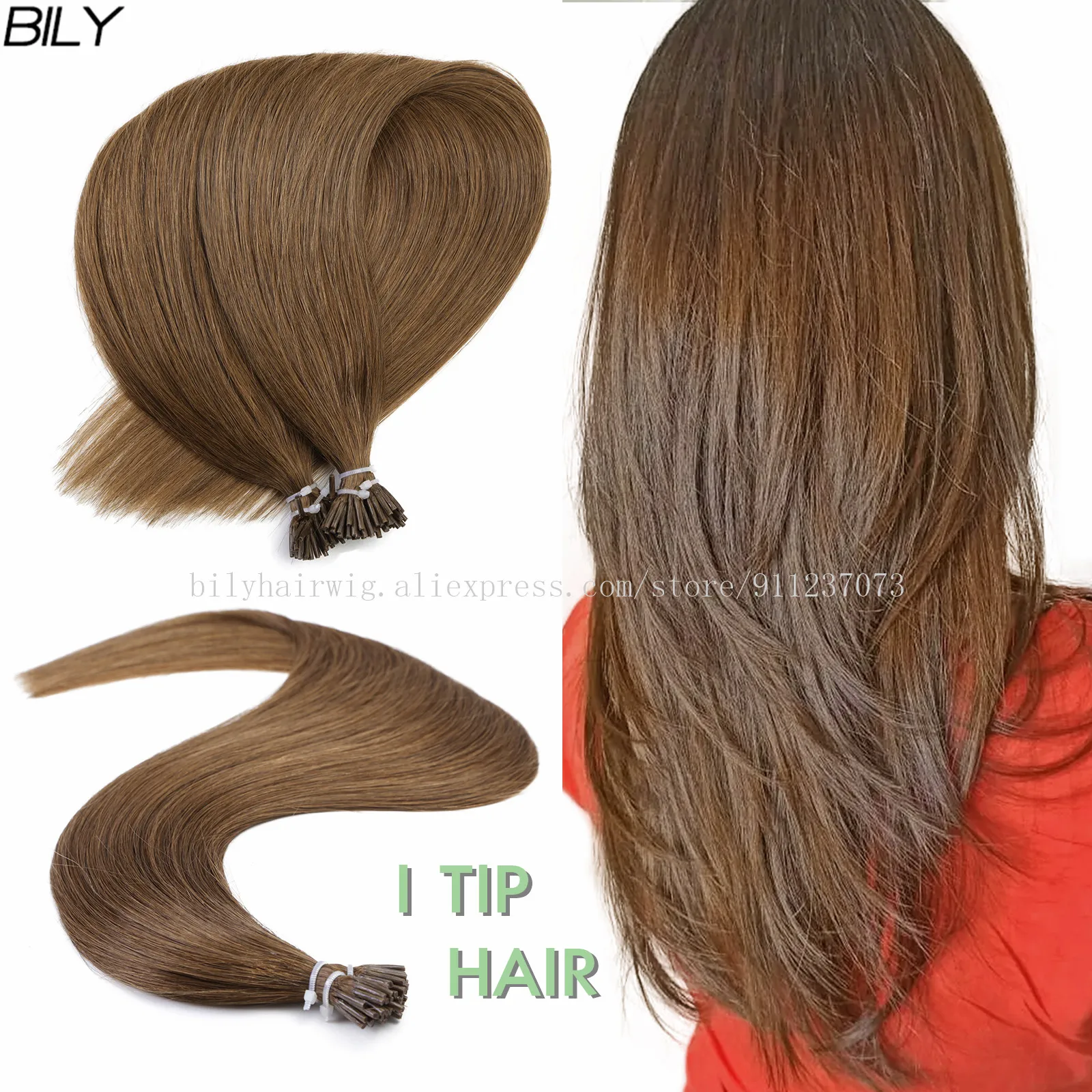Straight Black Hair With Brown Tips