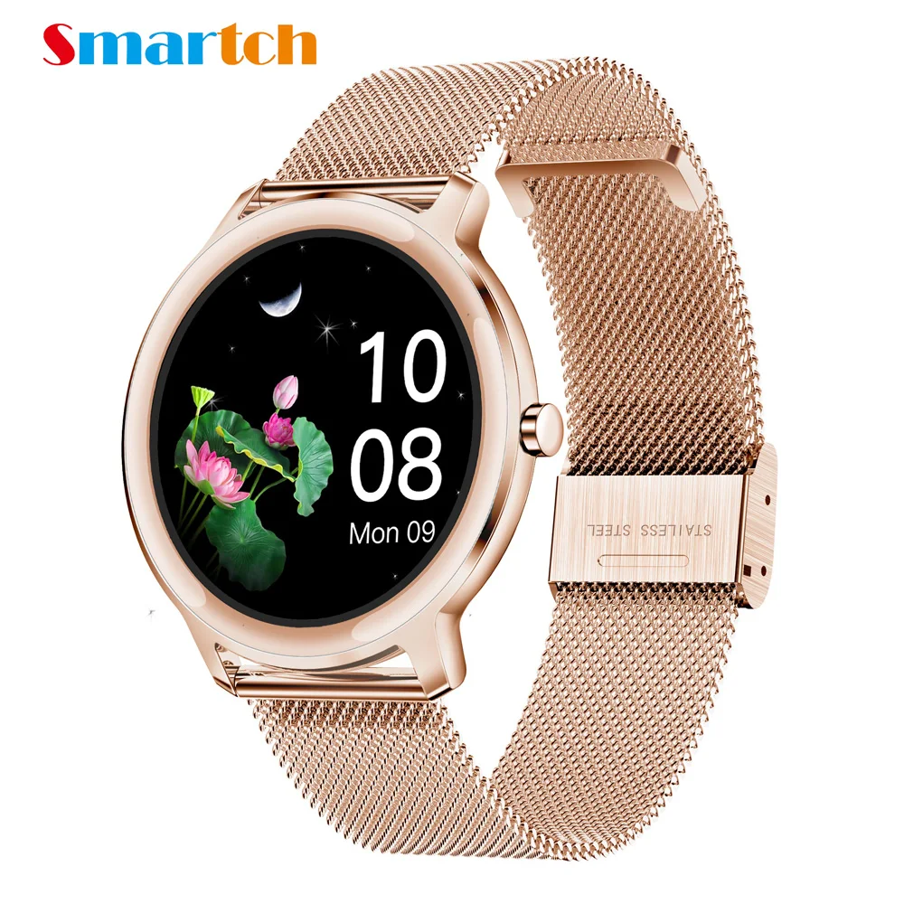 2020 Smartch 7.3mm Super Slim Smart Watch Women, Full Touch Screen ...