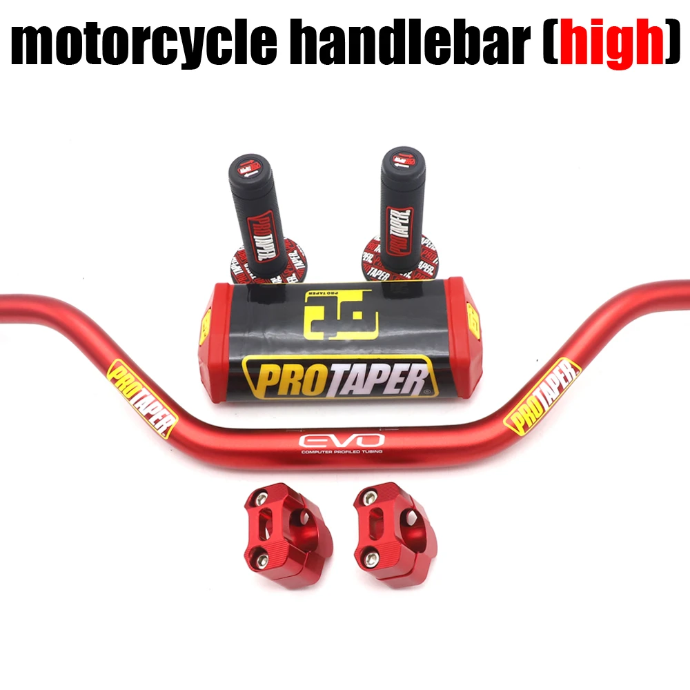 Handlebar For PRO Taper Pack Bar 1 1/8" Handle bar Pads Grips Pit Pro ...