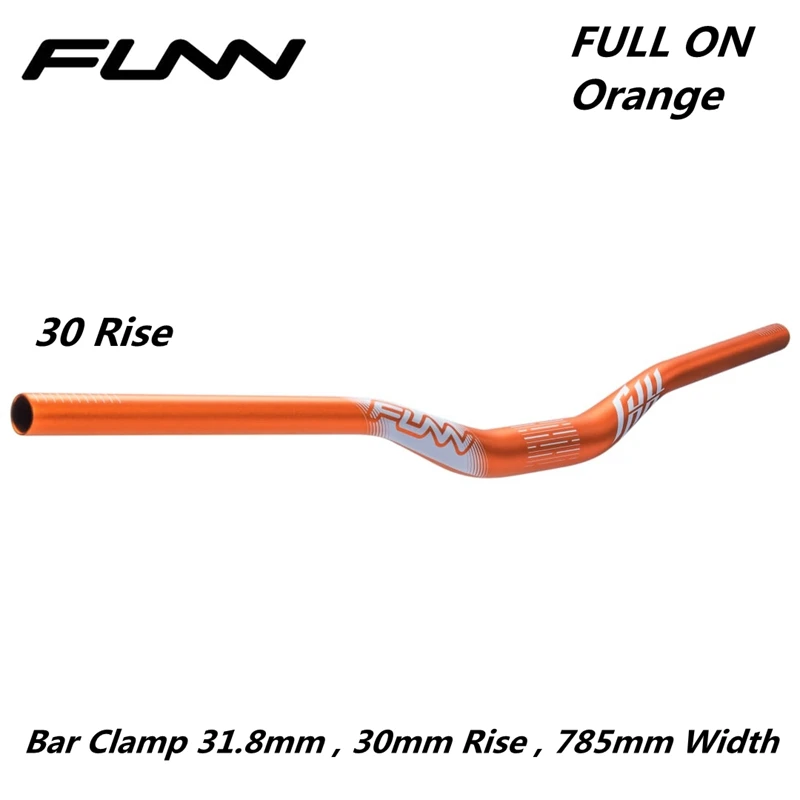 FUNN FULL ON HANDLEBAR MTB Mountain Bike Alloy 6061 Light Weight Bar ...