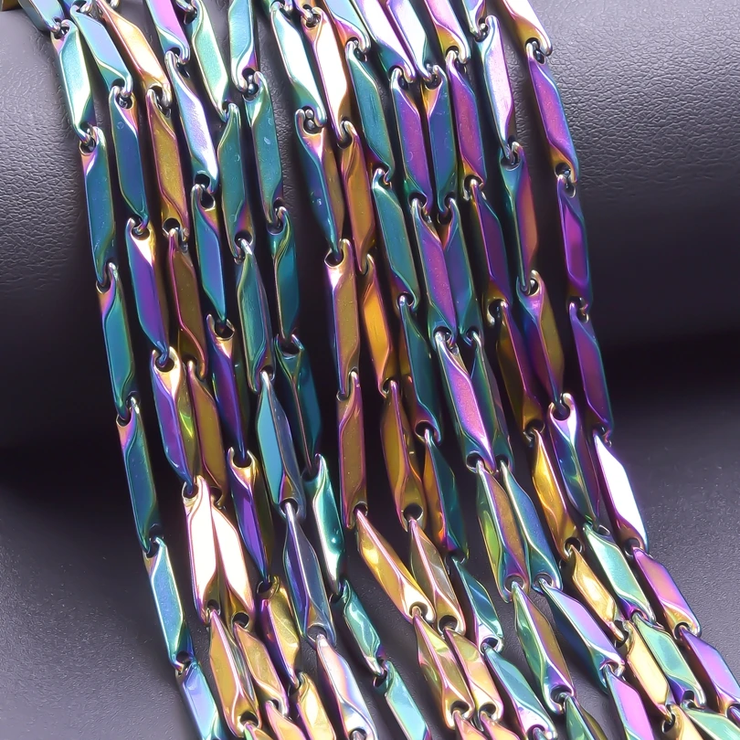 25-90cm-Rainbow-Color-Chain-Necklace-For-Women-Men-Accessories ...