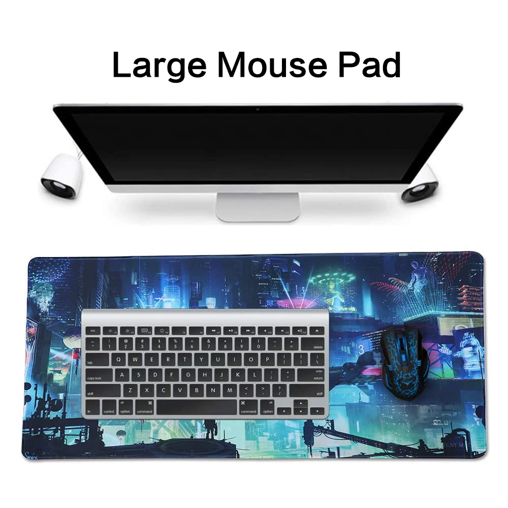 Computers & Peripherals XXL Mousepad Gaming 900x400mm Necromancer ...