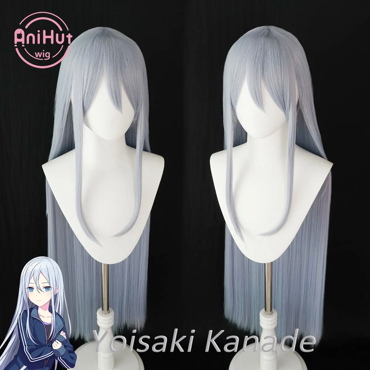 AniHut-Yoisaki-Kanade-Gray-Cosplay-Wig-Project-SEKAI-COLORFUL-STAGE ...
