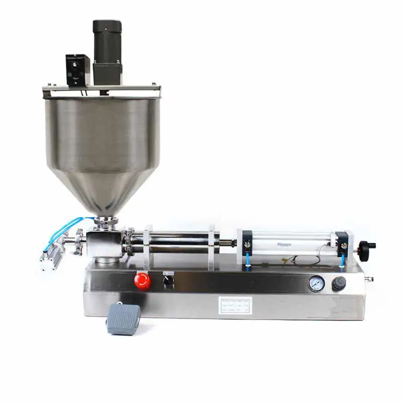 Mixing Very Viscous Food Paste Cream Packaging Equipment Bottle Filler ...
