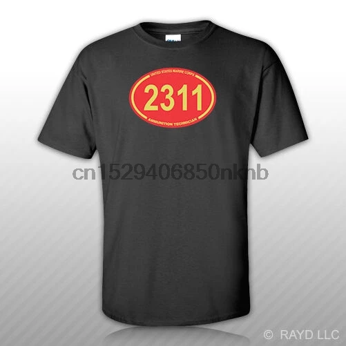 United States Marine Corps MOS 2311 Ammunition Technician Red Oval T ...