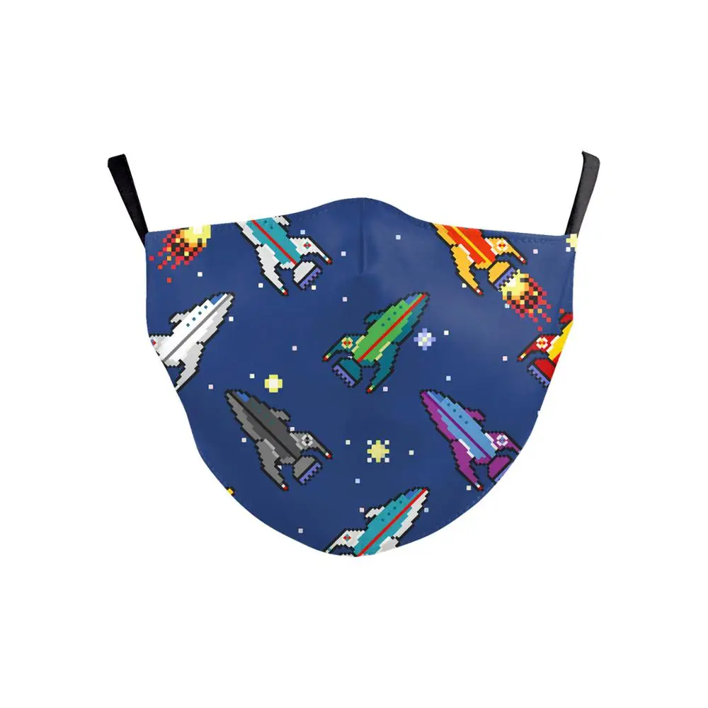 Children's Printed Cotton Mask - Fashion Masks