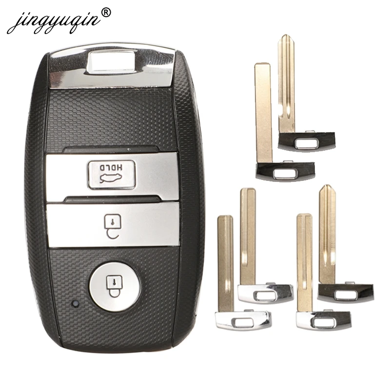 Jinyuqin Car Remote Smart Key Shell For Kia K3 K3s Kx3 K4 Kx5 K5 Soul ...