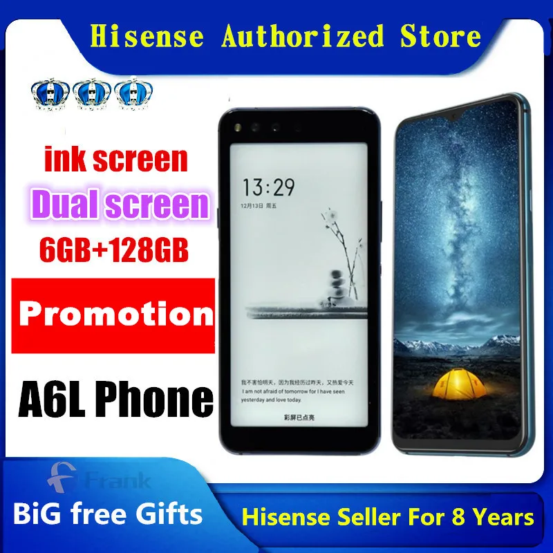 Original multi-language Hisense A6L Cell Phone Snapdragon 660 Android 9 ...