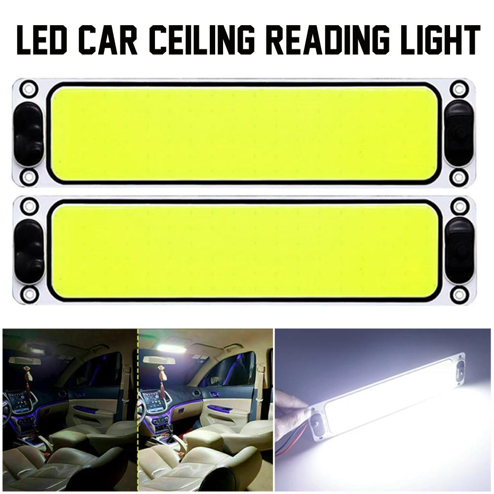 2Pcs-12v-108-LED-Car-Vehicle-Interior-Dome-Roof-Ceiling-Reading-Trunk ...