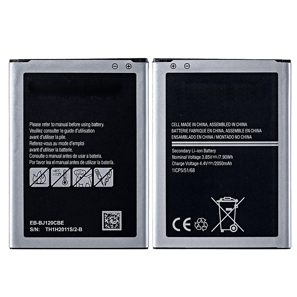 EB BJ120CBE bateria para samsung galaxy j1 (2016) j120 j120f j120a ...