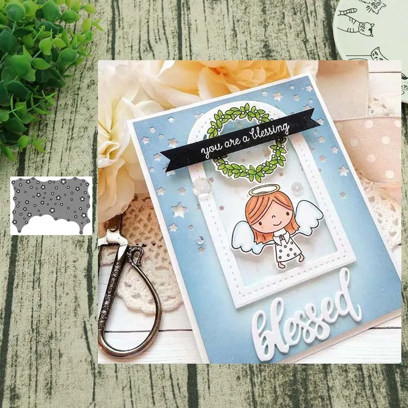 All the stars confetti Metal Cutting Dies for Scrapbooking Photo Album ...