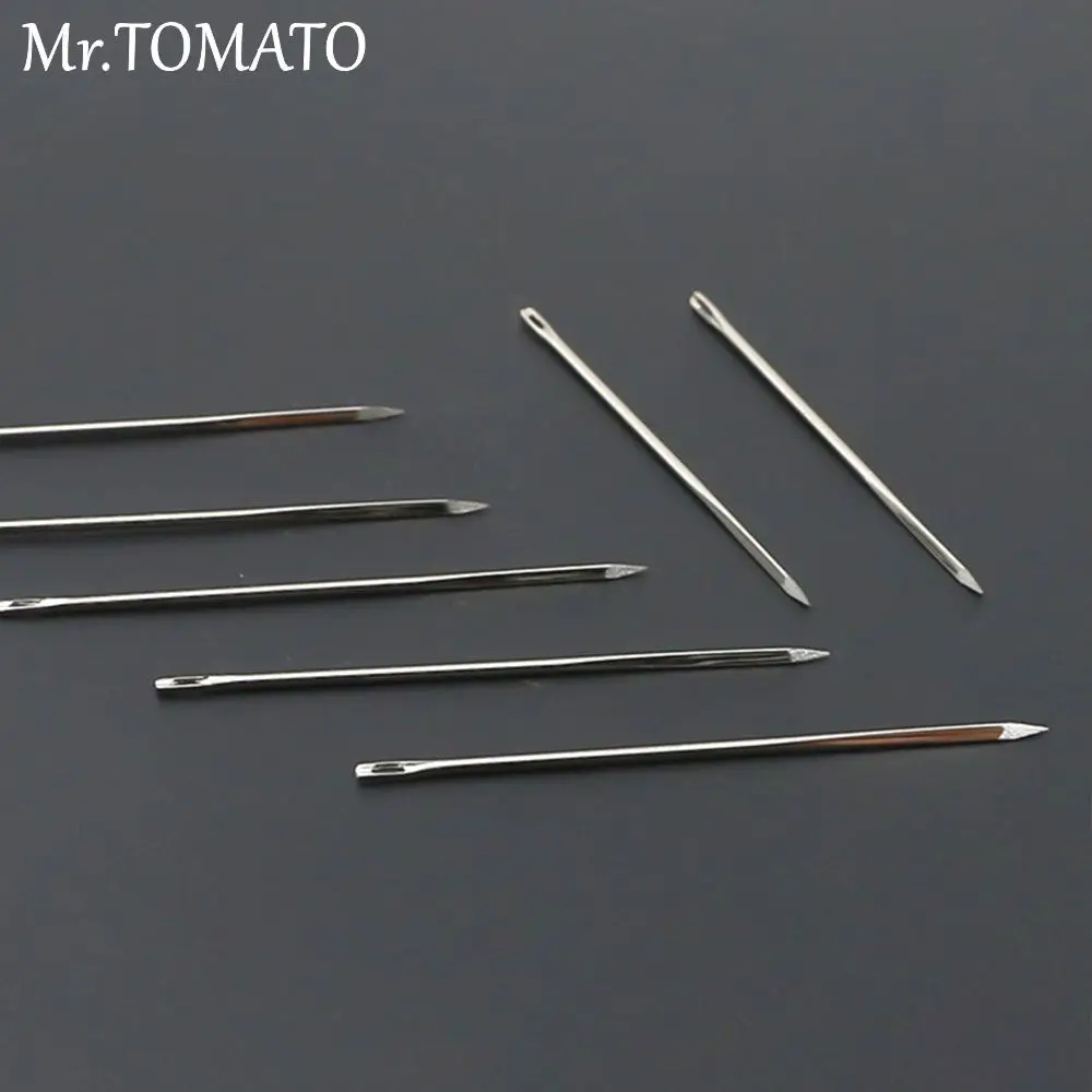 10pcs Set hand Needles Leather Sewing Needle Hand Sewing triangular pin ...