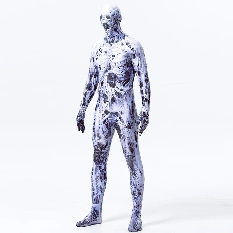 Horror Mummy Ghost Costume Cosplay Halloween Costume For Men Women ...