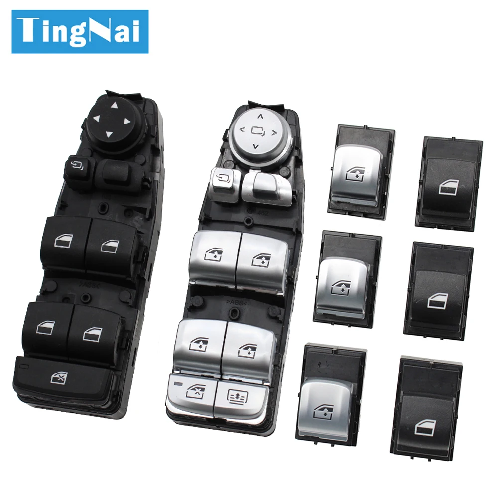 Electrical Power Chrome Master Window Switch Control Button Regulator ...