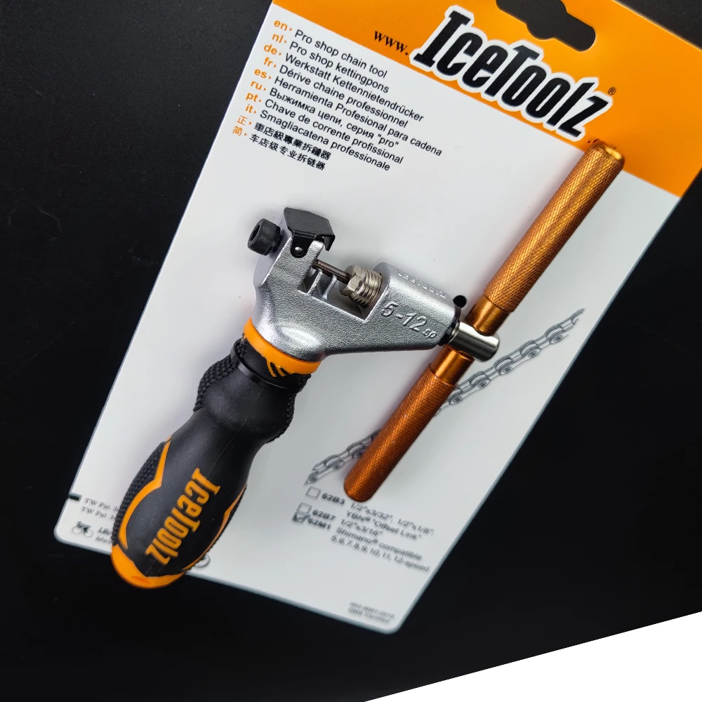 Genuine Icetoolz 62m1 Pro Shop Chain Tool For Shimano Chains Bicycle Chain Rivet Extractor ...