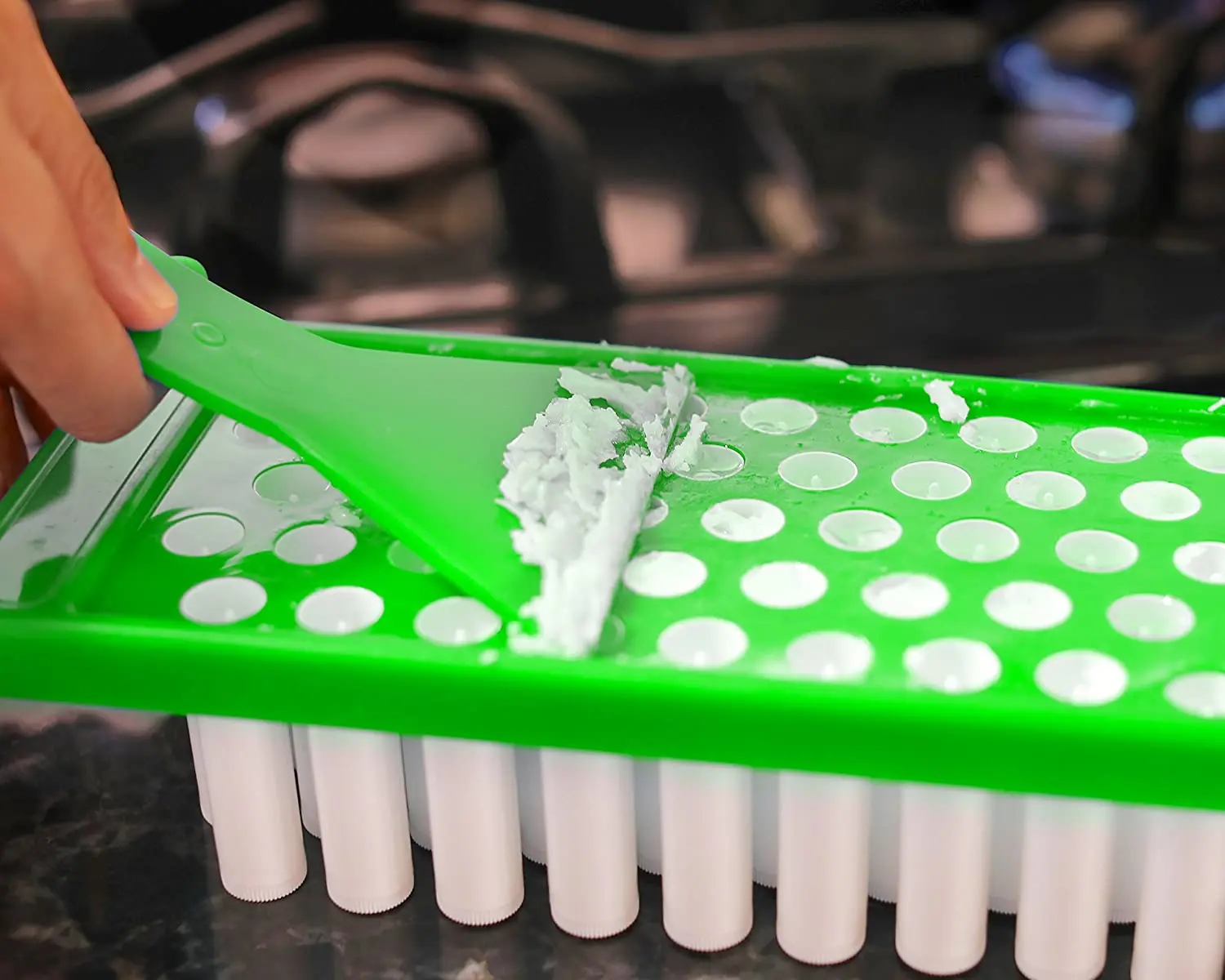 Lip Balm Crafting Kit Includes Lip Balm Pouring Tray & Spatula Set For ...