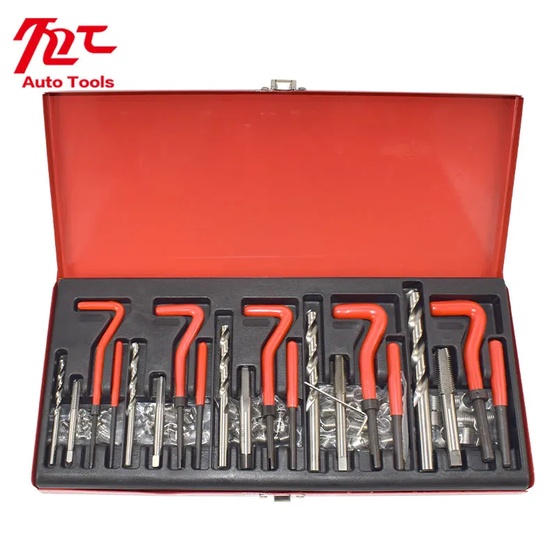131-Pcs-Engine-Block-Restoring-Damaged-Thread-Repair-Tool-Kit-M5-M6-M8 ...