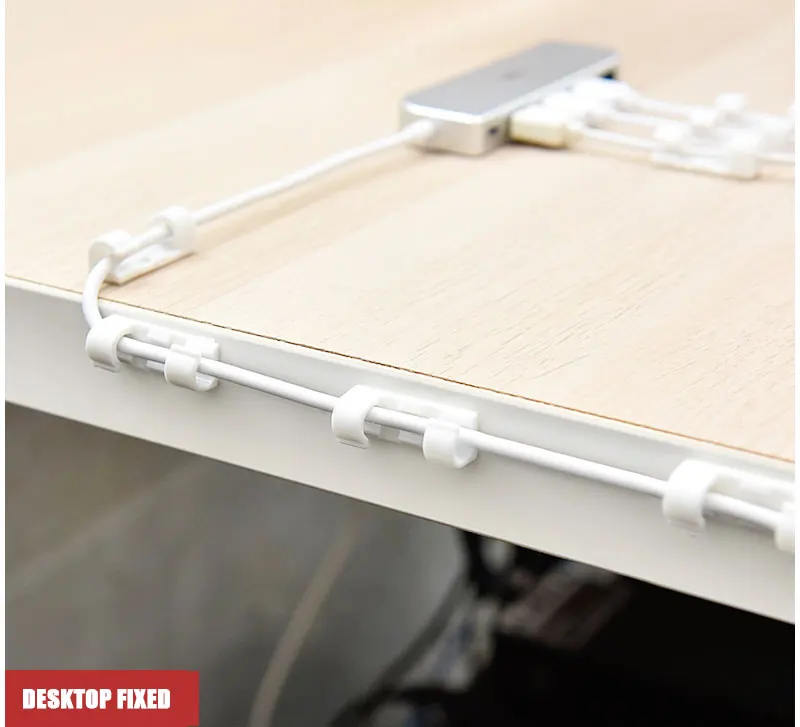 ACCESSOIRES POUR CABLE,Black-20PCS--Enrouleur de bobine, organisateur ...