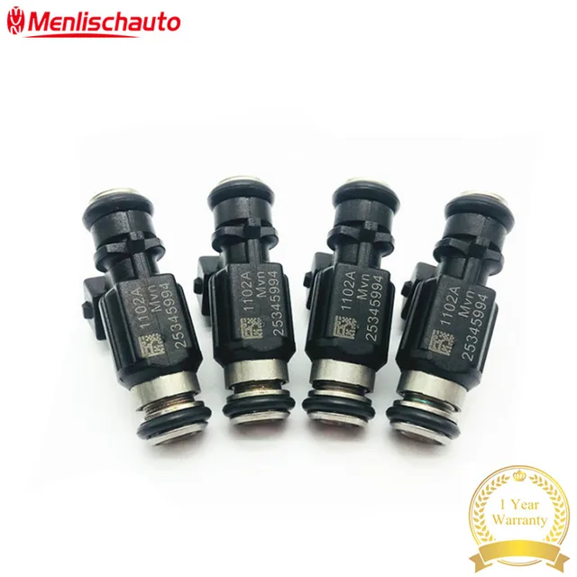 4PCS Fuel Injectors 25345994 For Gre-at Wall HOV-ER CUV H3 H5 WINGLE ...