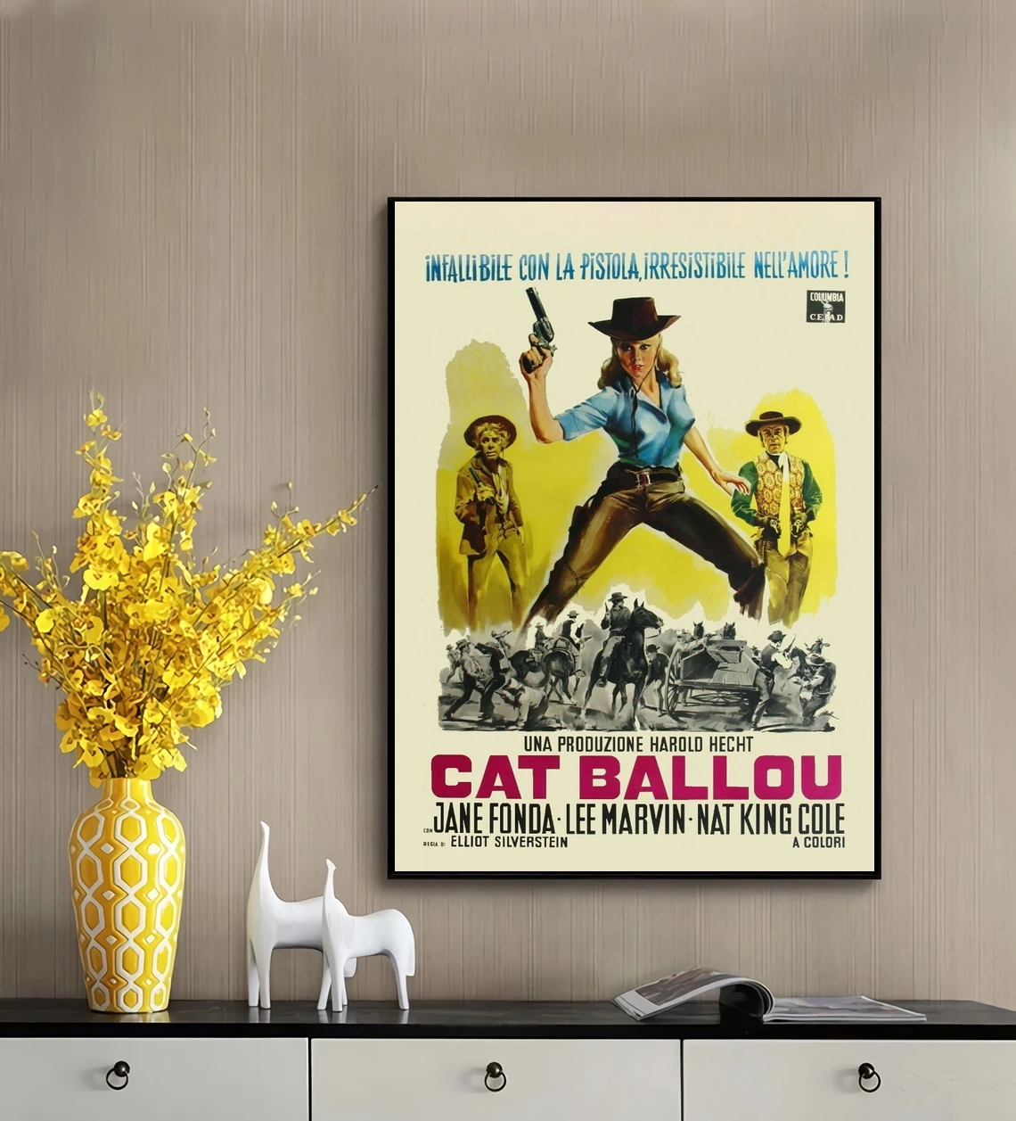 Cat Ballou Poster