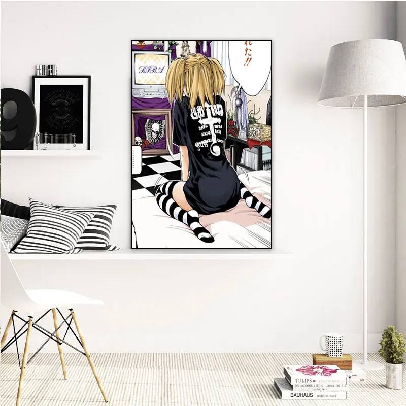 Wall Art Poster Decor Pictures MisaMisa DEATH NOTE Misa Amane Anime ...