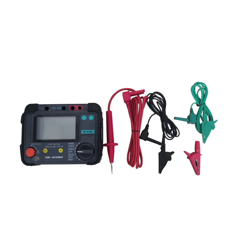 1kv 2kv 5kv electric megger digital insulation resistance tester - buy ...