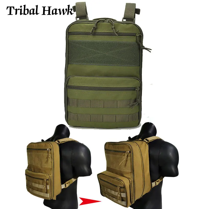 Military D3 Flatpack Molle Backpack Tactical Airsoft Rucksack Carry ...