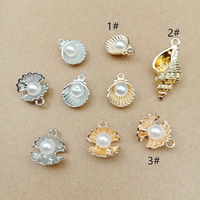 10pcs-Pearl-Shell-Conch-Charms-for-Jewelry-Making-Earring-Pendant ...