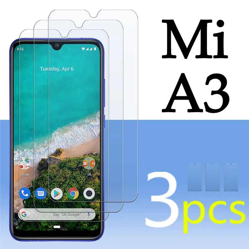 3Pcs-On-For-Xiaomi-mi-a3-a-3-Glass-Mia3-Protective-Film-Screen ...