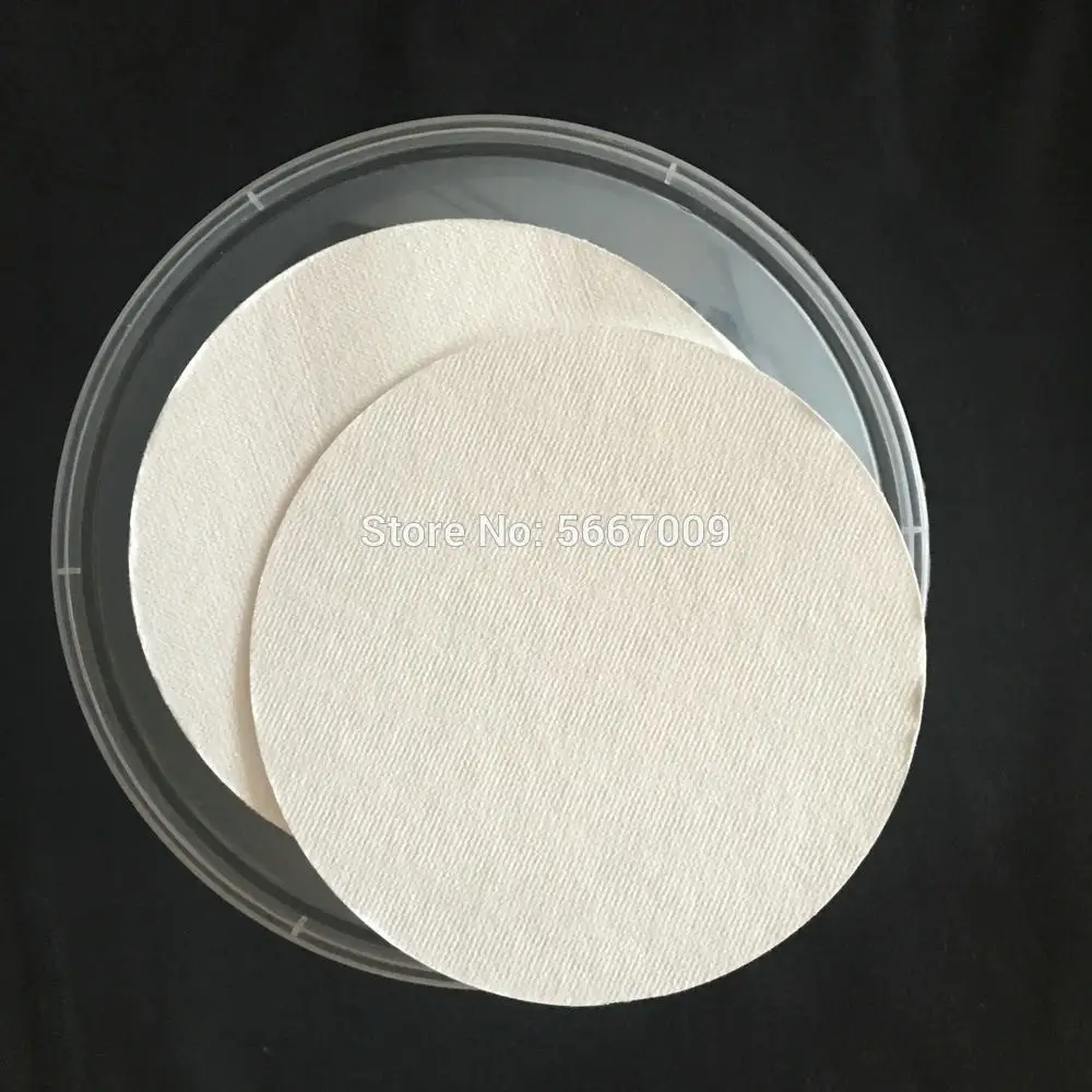 25pcs/box 90mm Fiberglass Filter Paper Testing Sample Pad For Moisture ...