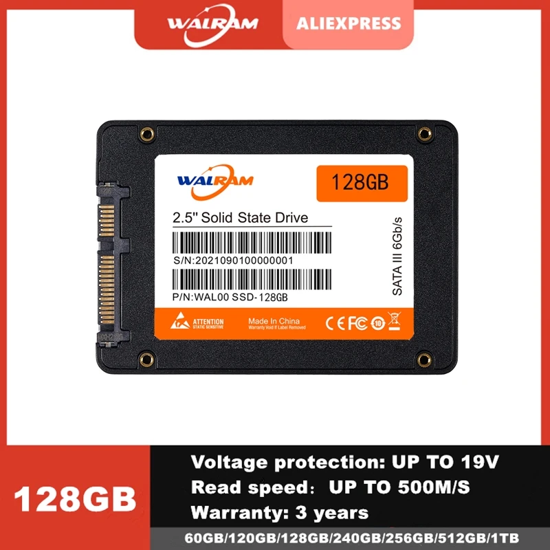 WALRAM SSD 1Tb 120Gb 240 Gb 480Gb 2Tb SSD HDD 2.5 ''SSD SATA SATAIII ...