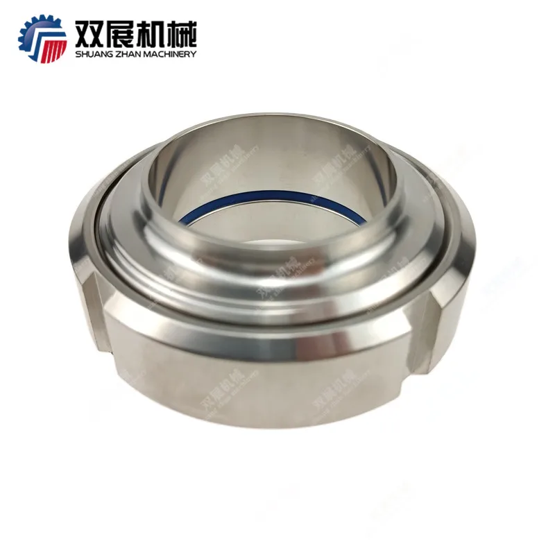 Sanitary Stainless Steel 304 25mm Sms Union Coupling - Pipe Fittings ...