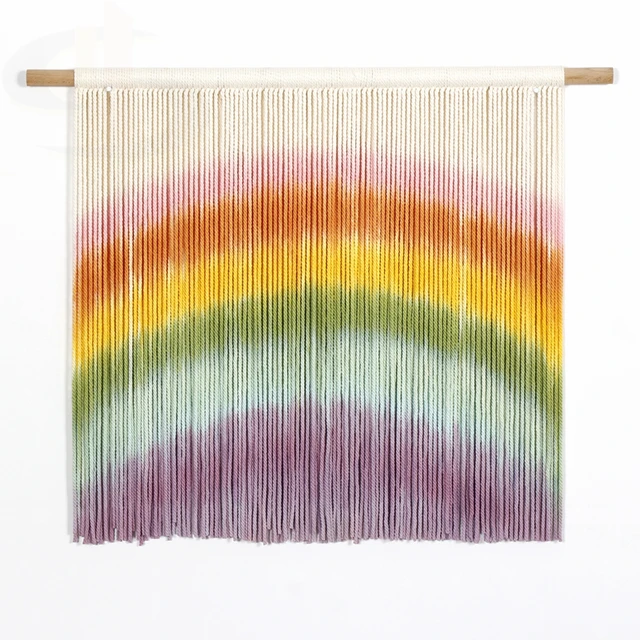Colorful Macrame Wall Hanging | Macrame-design.com