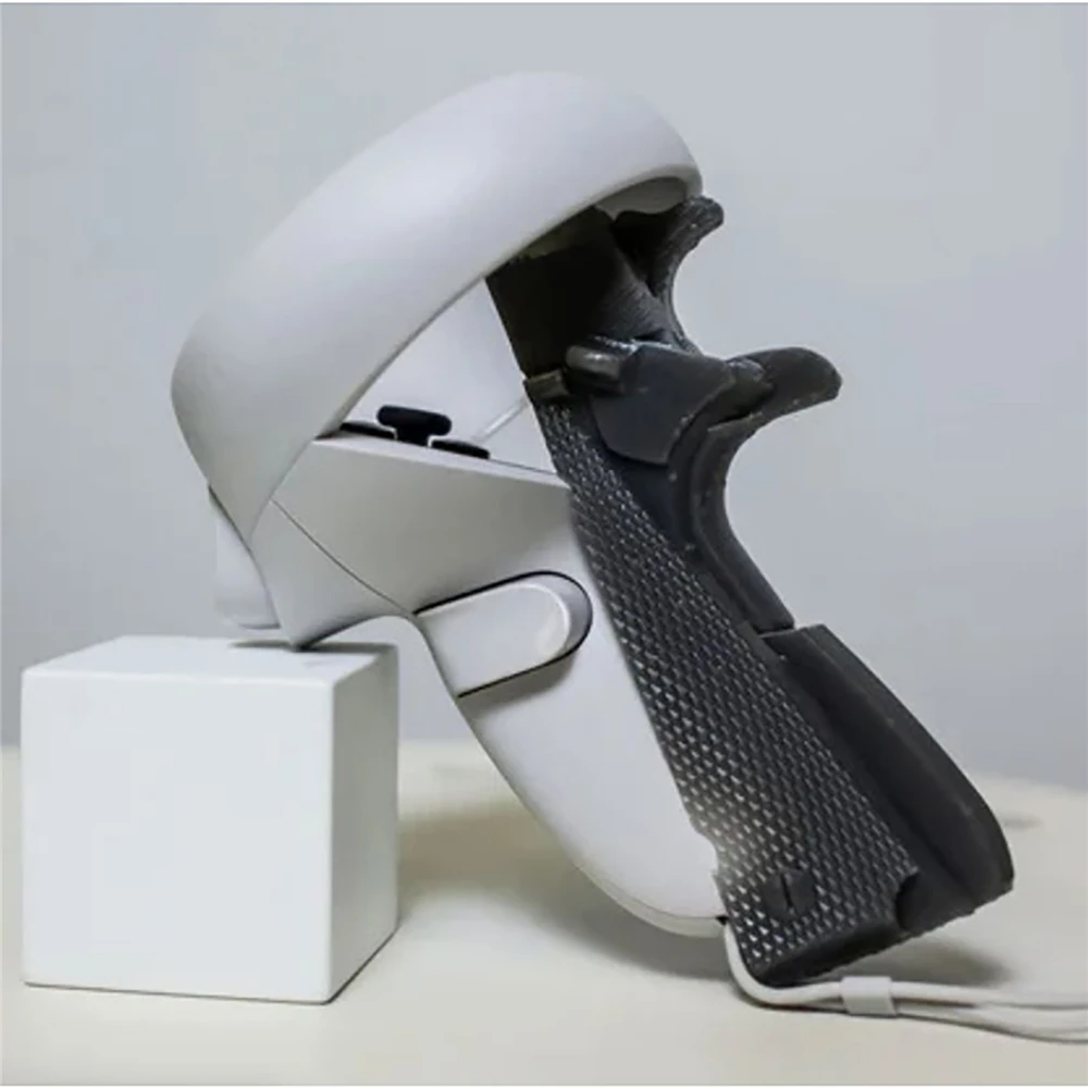 Fdm Handle Grip For Oculus Quest 2 Shooting Games - Vr/ar Glasses ...