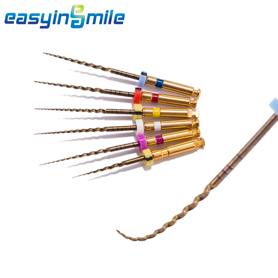 X-pro Gold Endo Files X-pro Gold Taper Endo Rotary Files For Root Canal ...