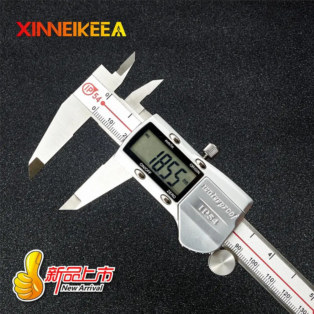 Ip54 Waterproof High Hardness Stainless Steel Digital Caliper Measuring ...