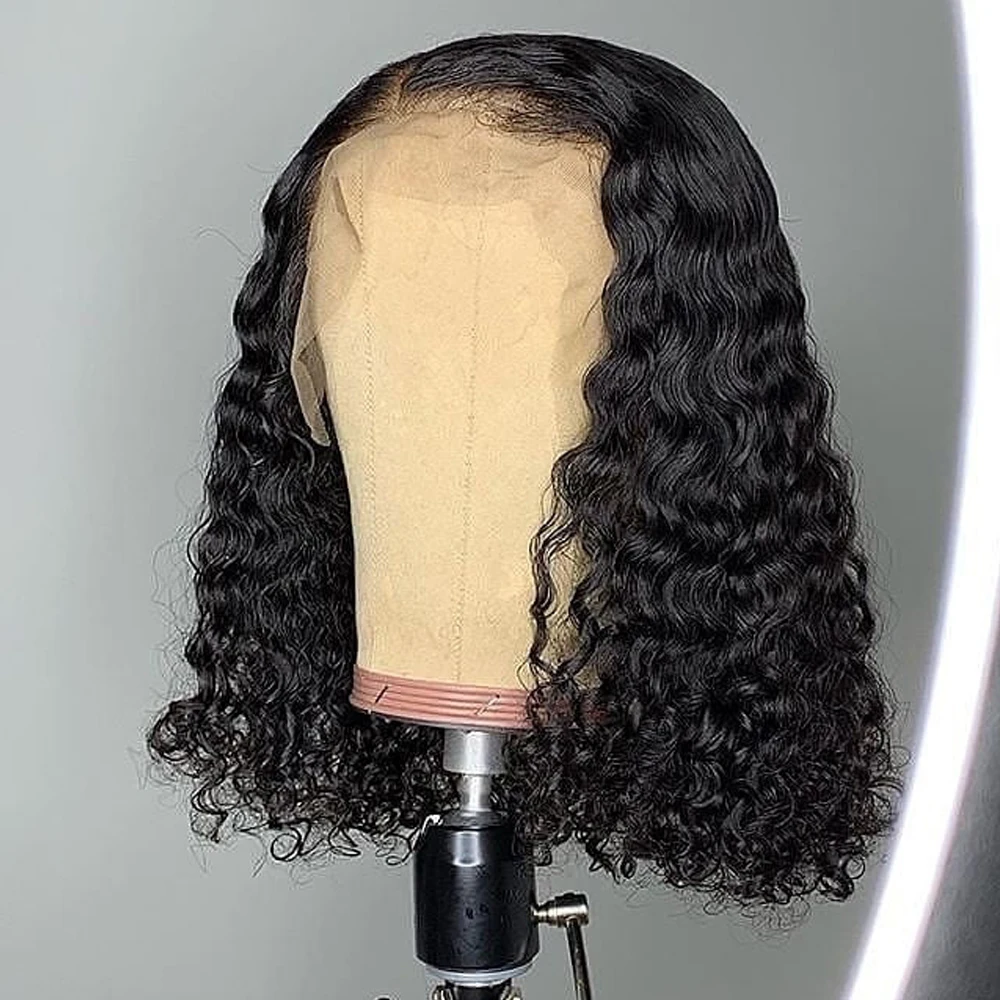 Fake Scalp Wig Invisible Knot Transparent Lace Wig With Baby Hair 13x6 ...