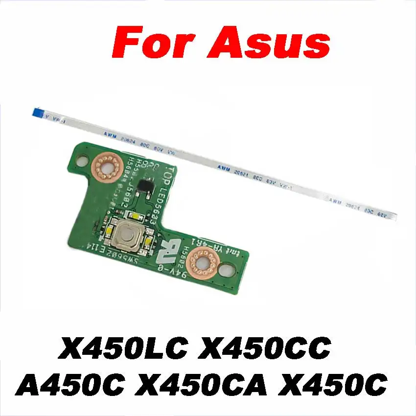 Nouveau-Power-Button-Switch-Board-With-cable-For-Asus-A450C-X450CA ...