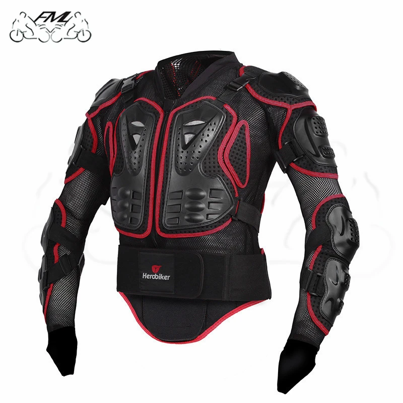 Motosiklet ceketler Moto zırh yarışı vücut koruyucu ceket motokros motosiklet zırh koruyucu ...
