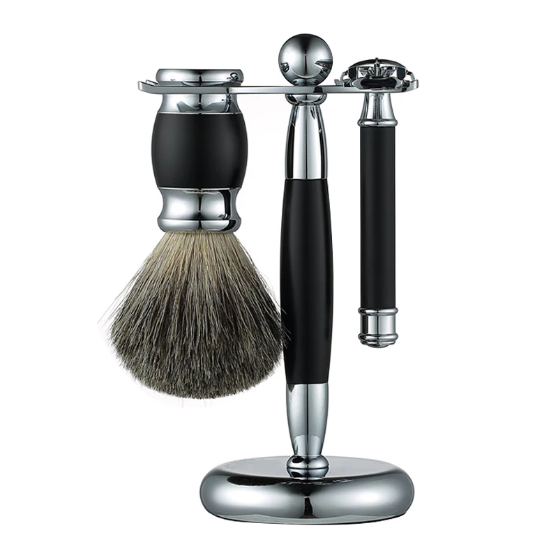 Luxury-Razor-Set-3-In-1-Razor-Set-Men-Beard-Razor-Shaving-Brush-Bowl ...