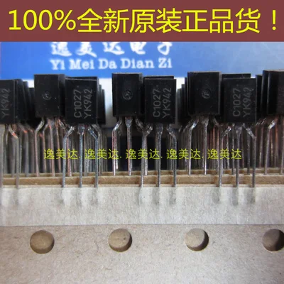 10 pçs/lote KTC1027 C1027 Y C1027 TO 92L NPN transistor original novo ...