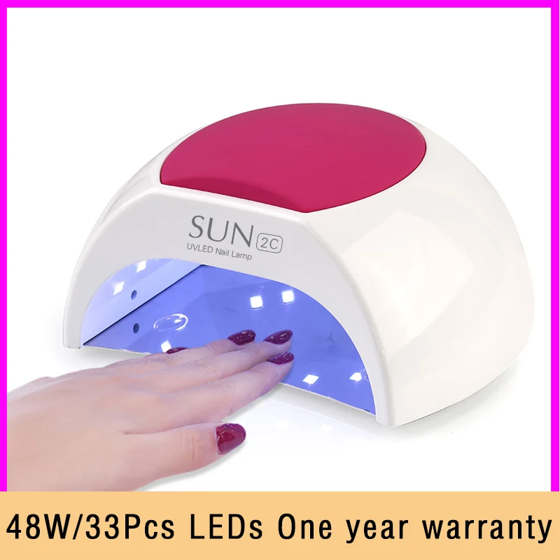 48w/80w Sun Led Nail Lamp Uv Led Lamp Nail Dryer 33 Pcs Leds Nail Lamp ...