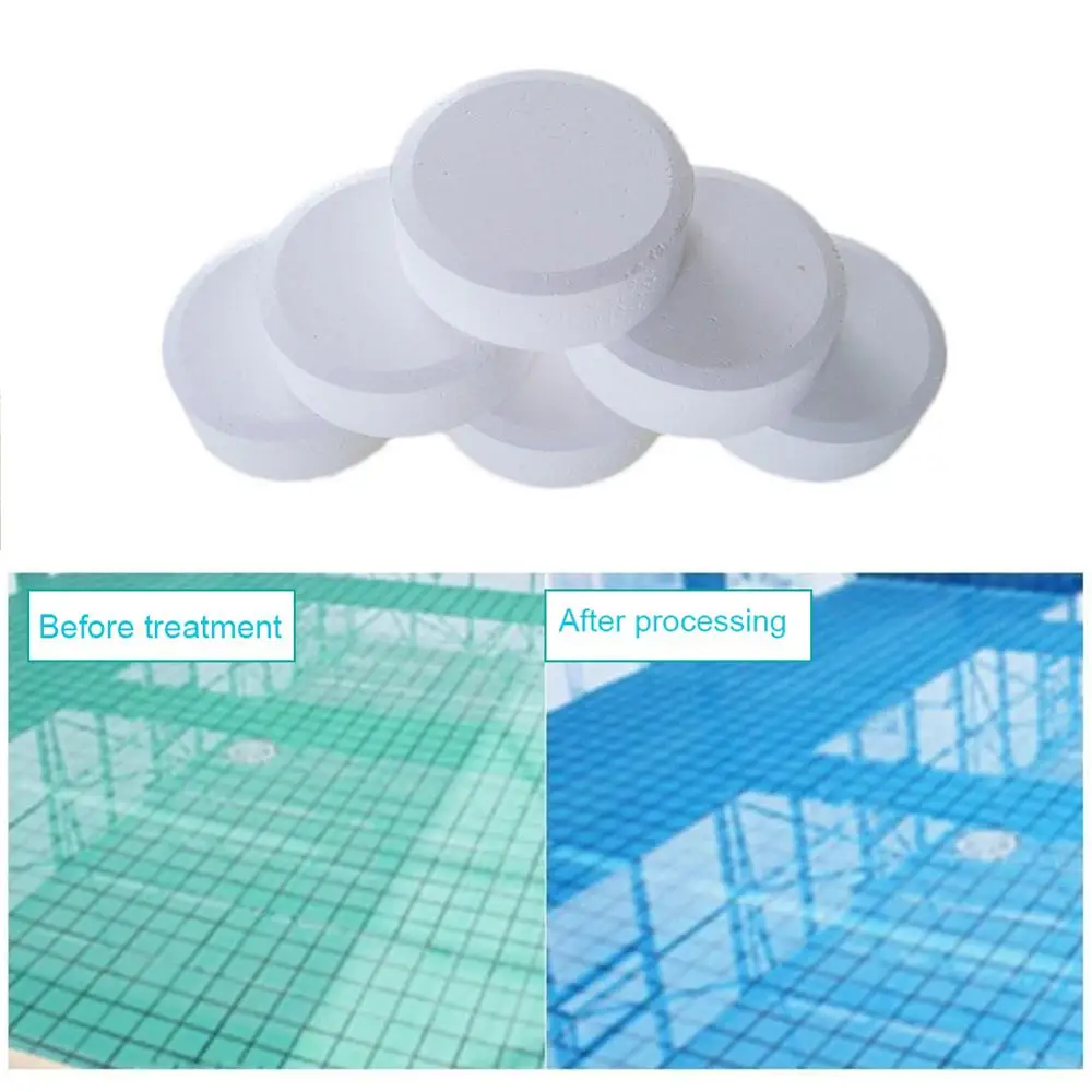 100G swimming pool disinfection tablets swimming pool water ...