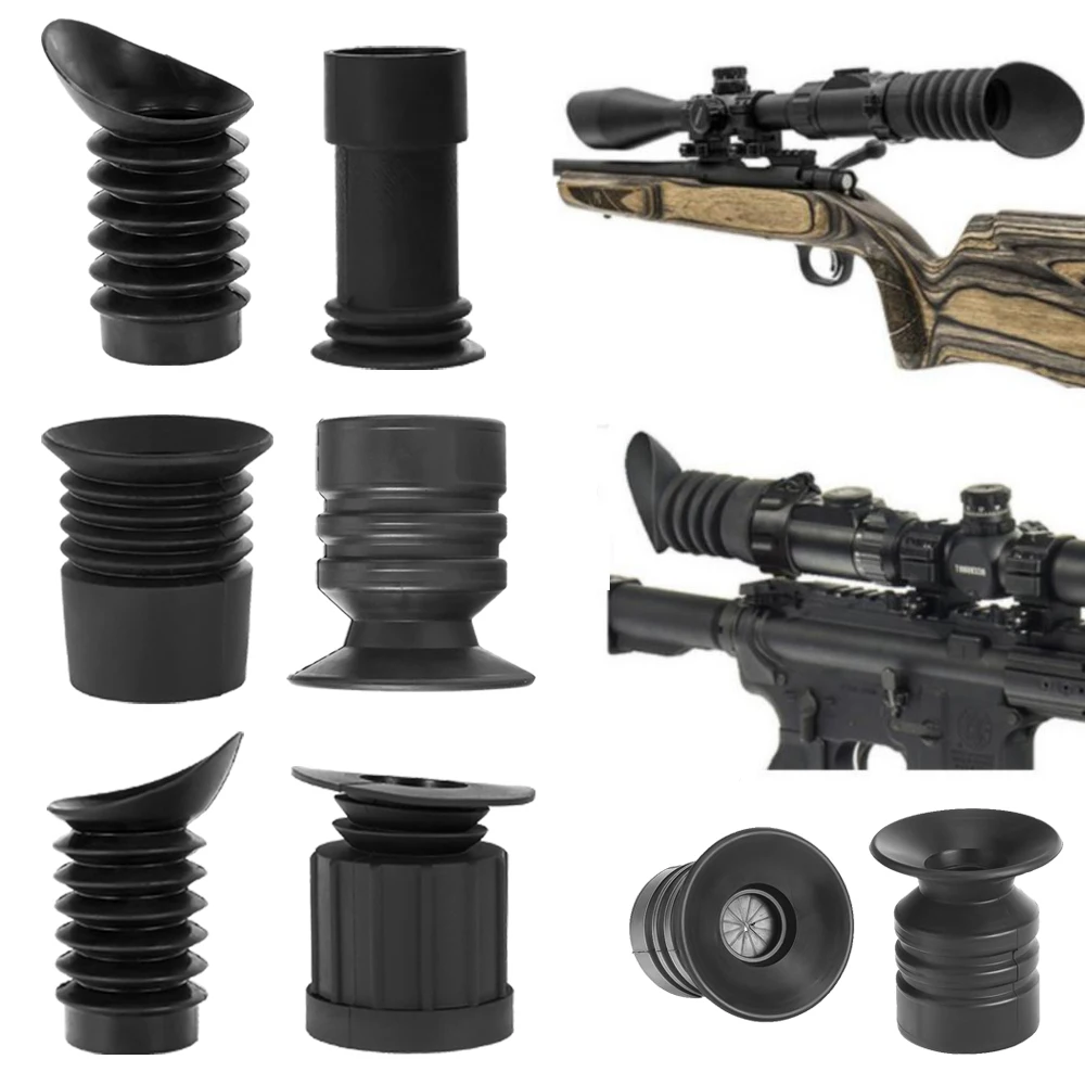 Hunting-Riflescope-Rubber-Eyeshade-Scalability-Sight-Eyeguard-Tactical ...
