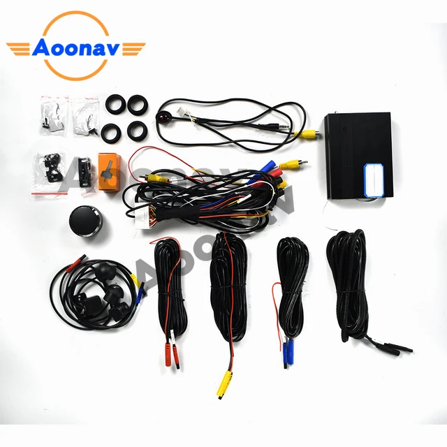 Universal 3D HD 360 car surround view monitoring system bird’s eye view ...