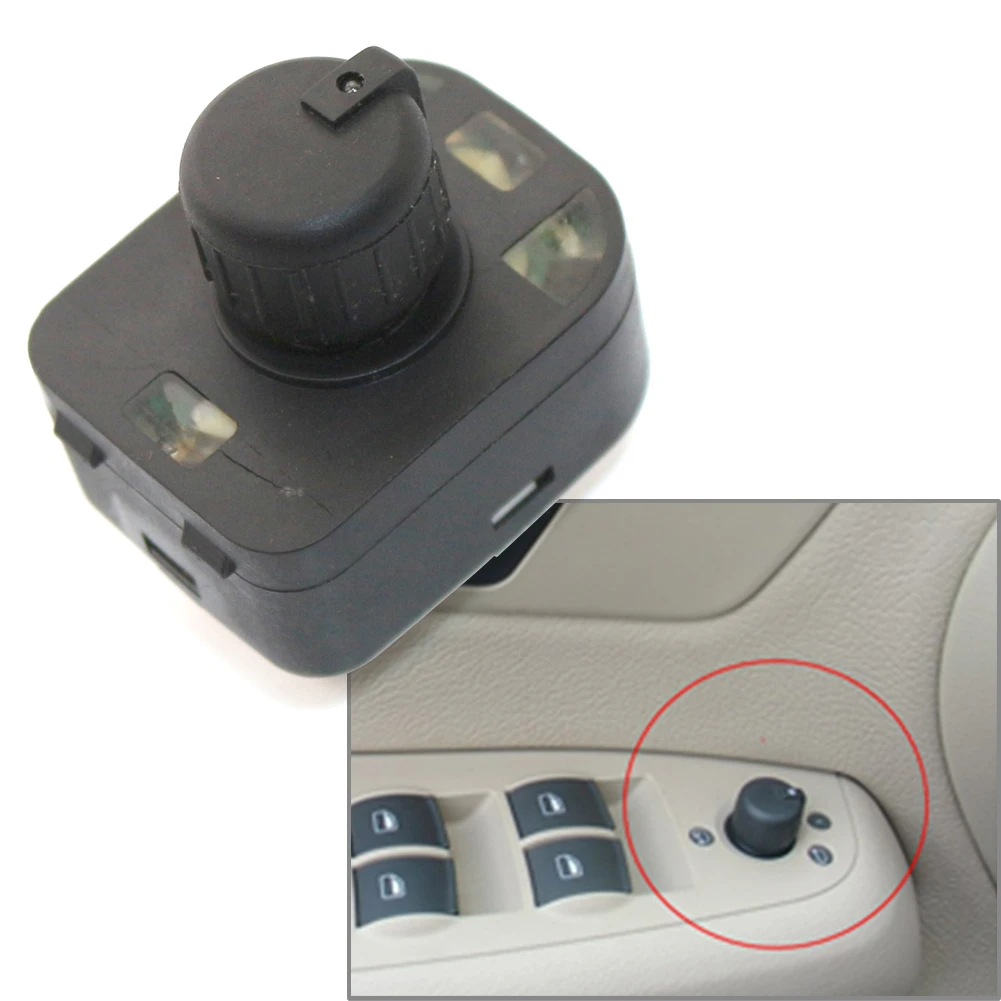 Perilla de interruptor de ajuste de espejo eléctrico para coche ...