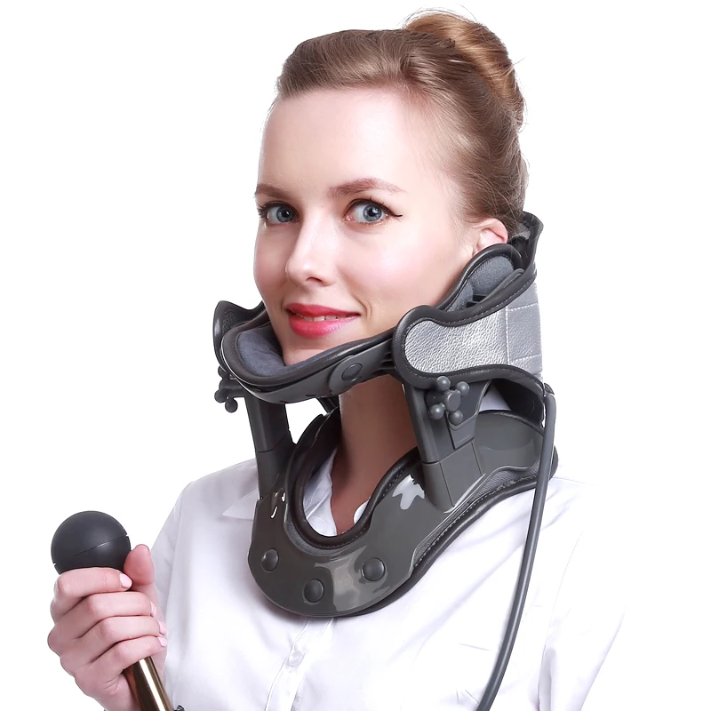 Inflatable-Cervical-Tractor-Home-Stretch-Neck-Neck-Strap-Adult-Pain ...
