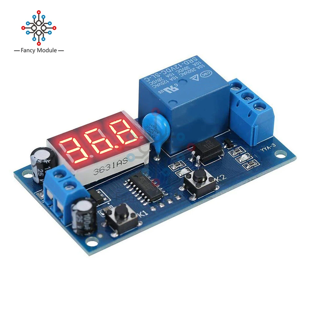 Infinite Cycle Delay Timing Timer Dc 12v Relay On/off New - AliExpress